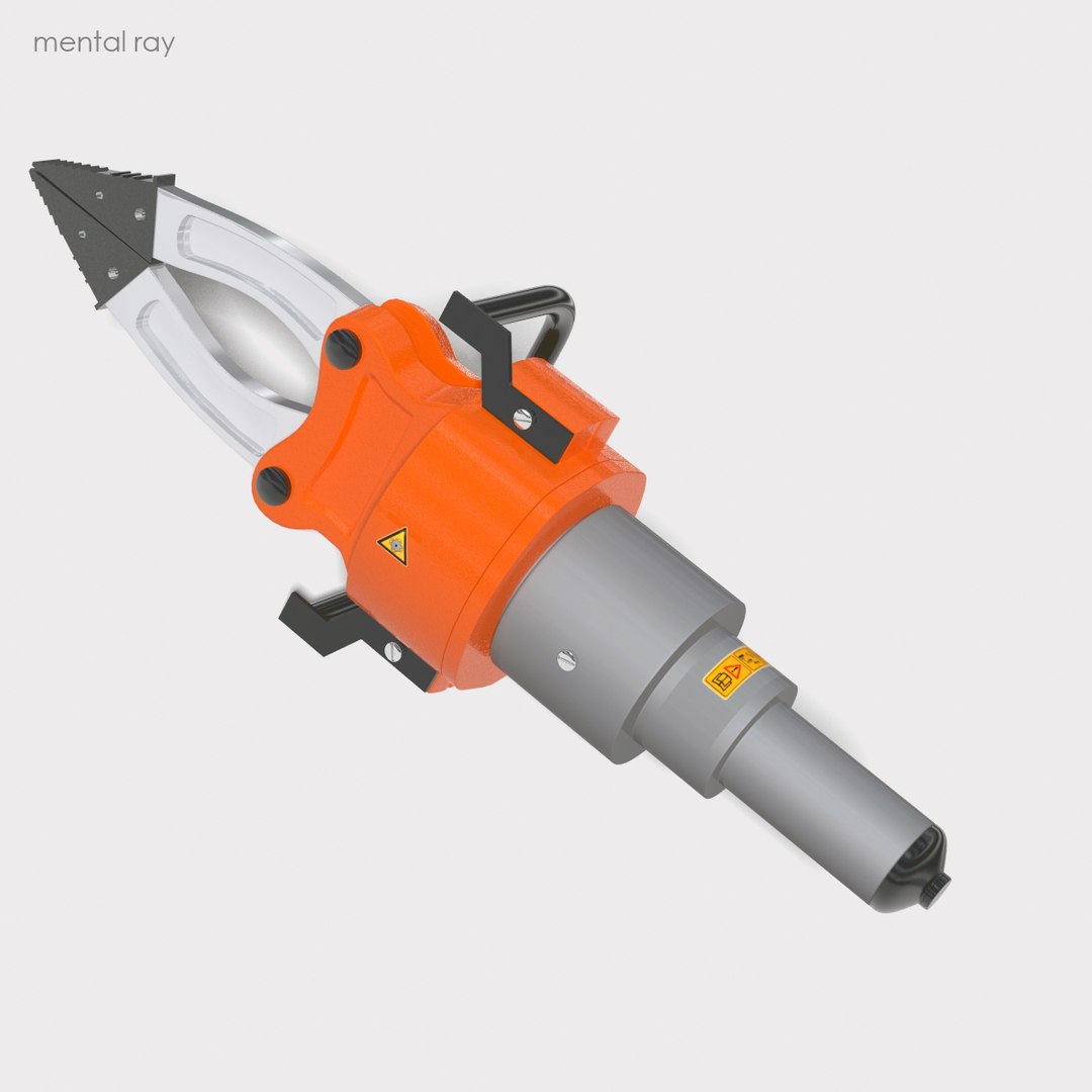 hydraulic rescue tool 3d model