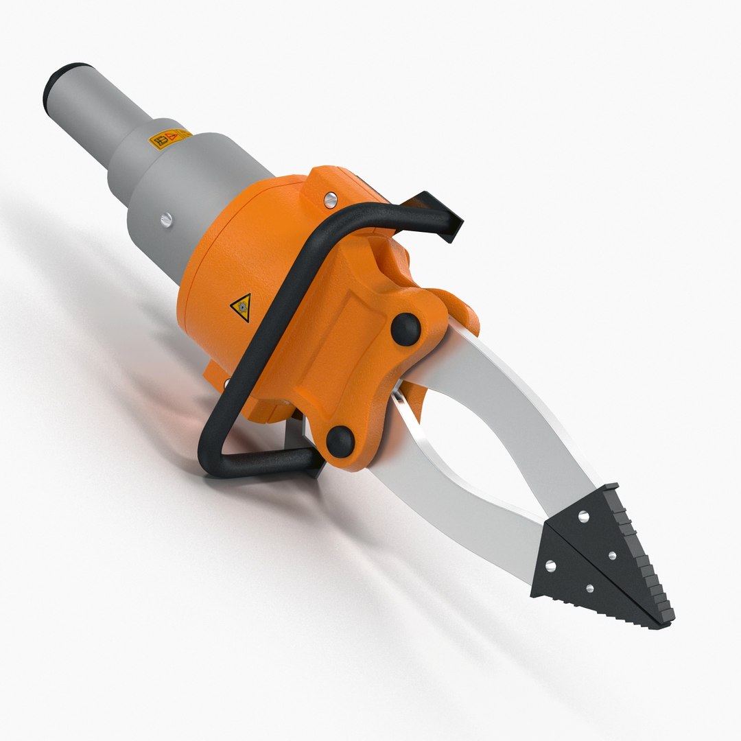 hydraulic rescue tool 3d model