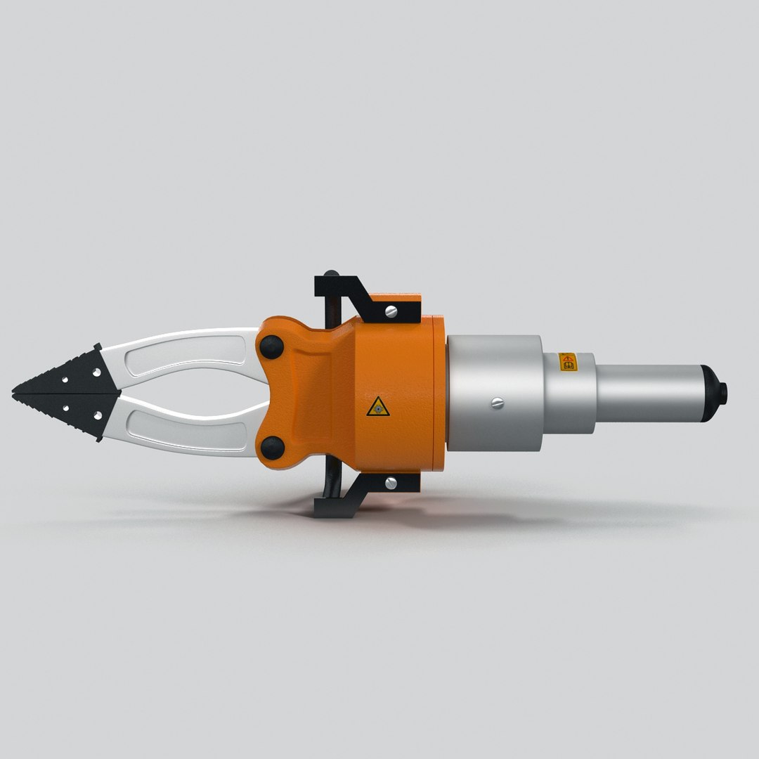 hydraulic rescue tool 3d model