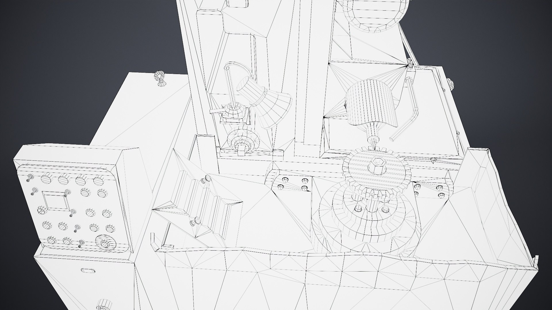 3D Milling Machine 03 Realtime - TurboSquid 2318009