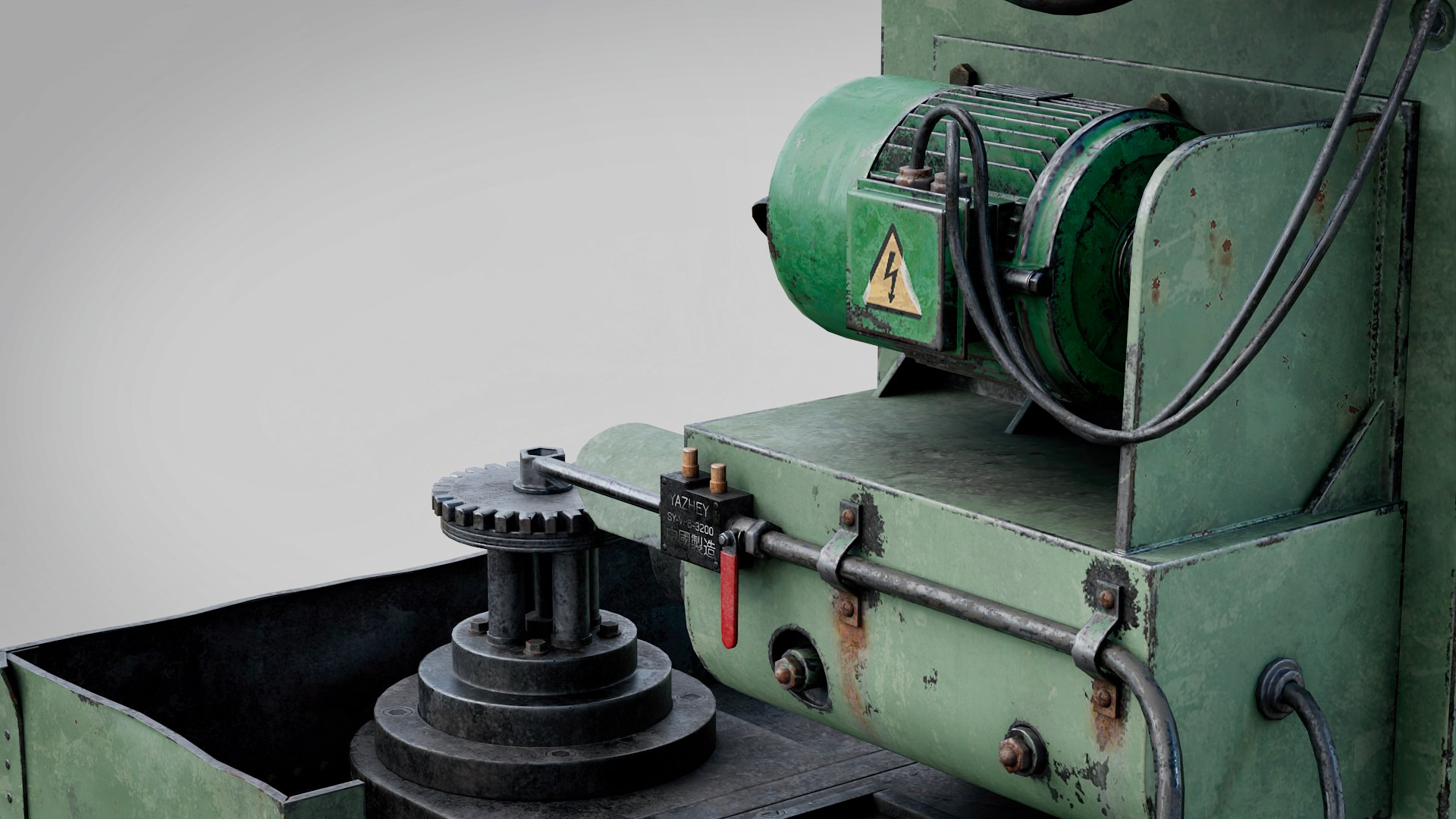 3D Milling Machine 03 Realtime - TurboSquid 2318009