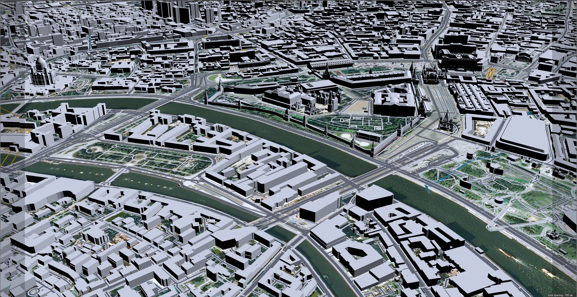 3D Moscow Downtown Russia Model - TurboSquid 1989402