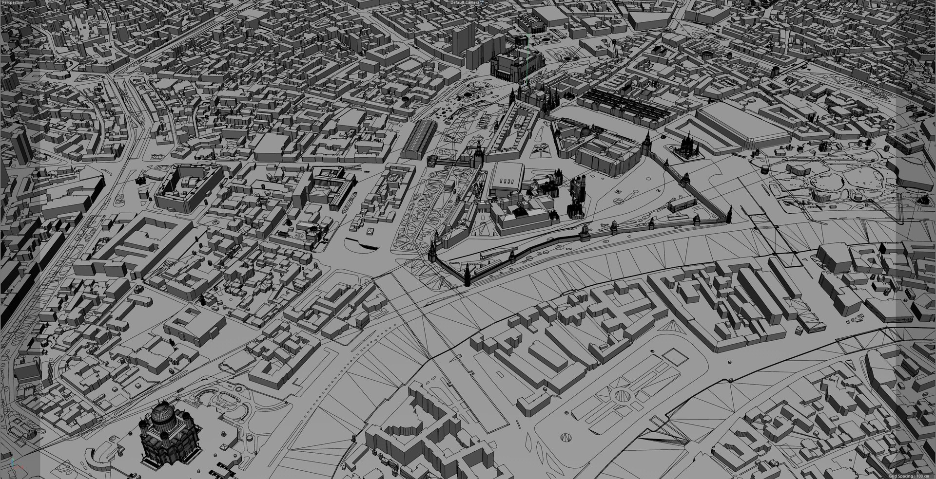 3D Moscow Downtown Russia Model - TurboSquid 1989402