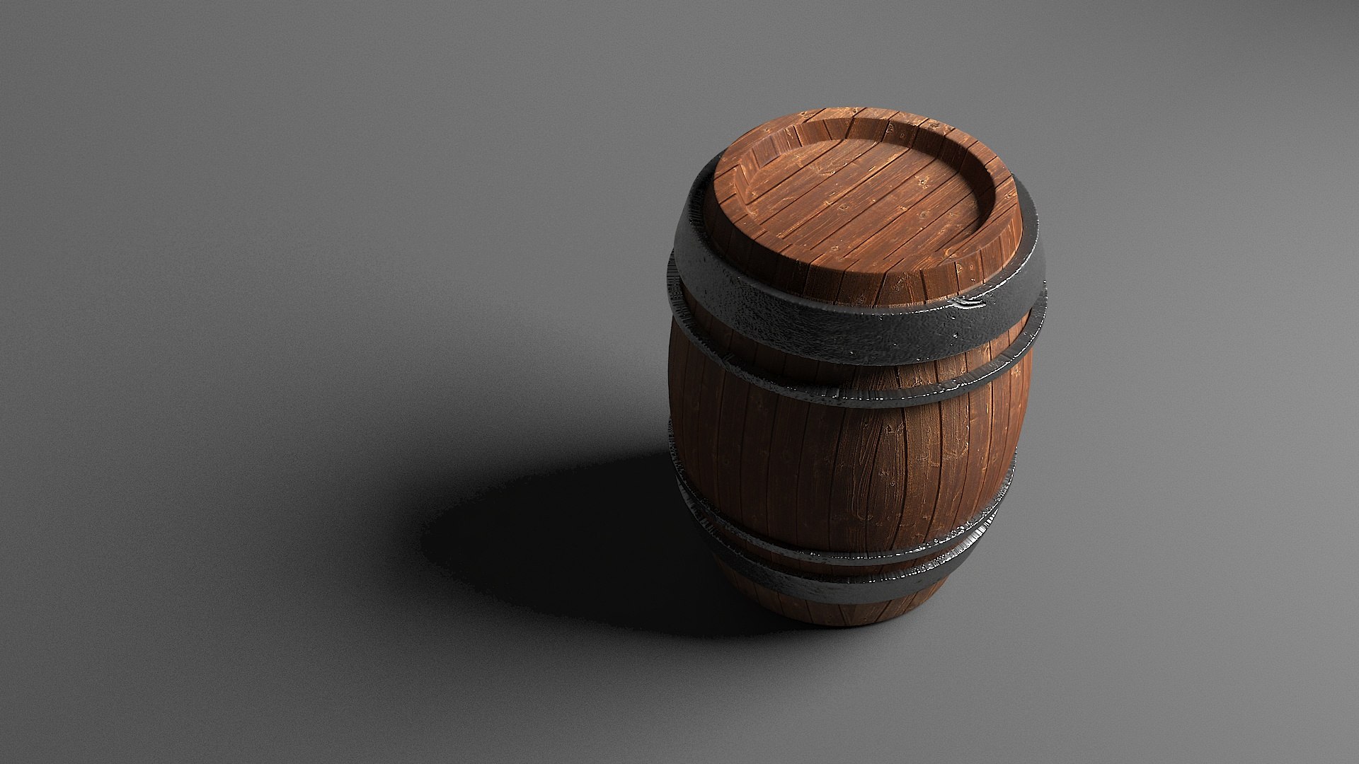 3D Barrel - TurboSquid 1822124