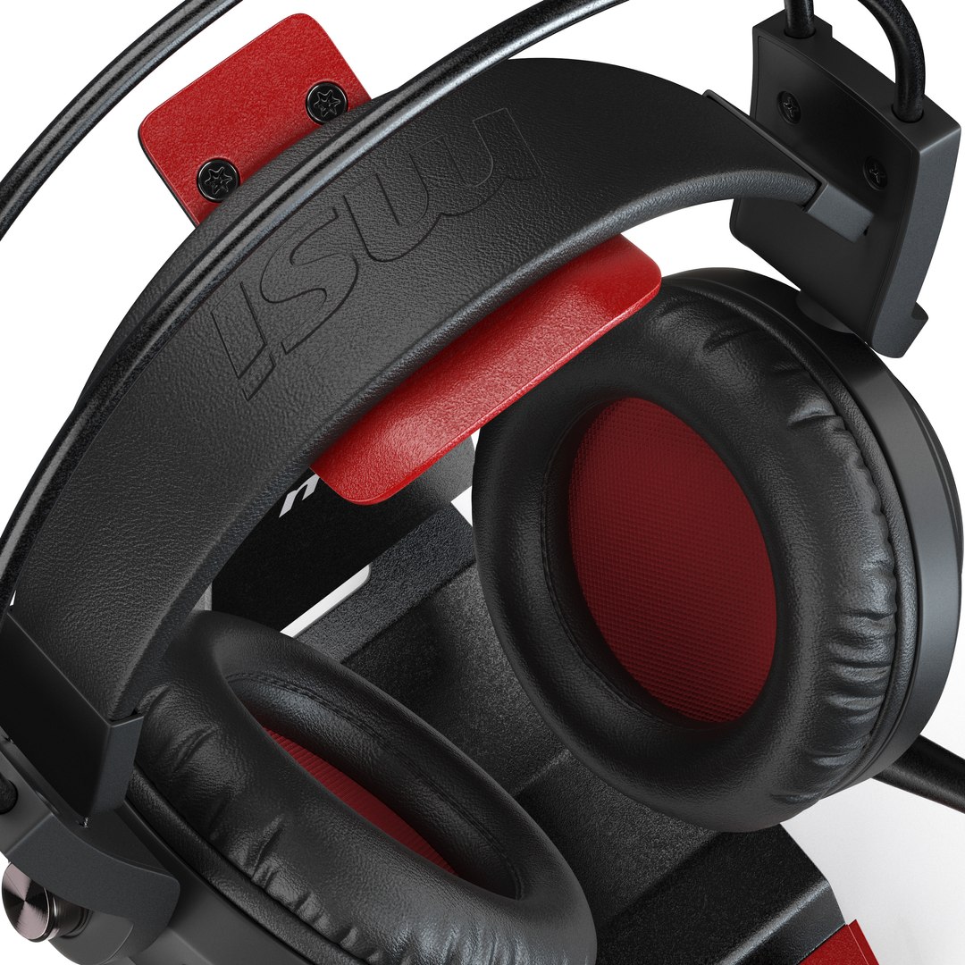 MSI Headset model - TurboSquid 1796954