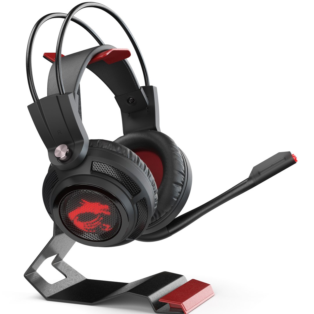 MSI Headset model - TurboSquid 1796954
