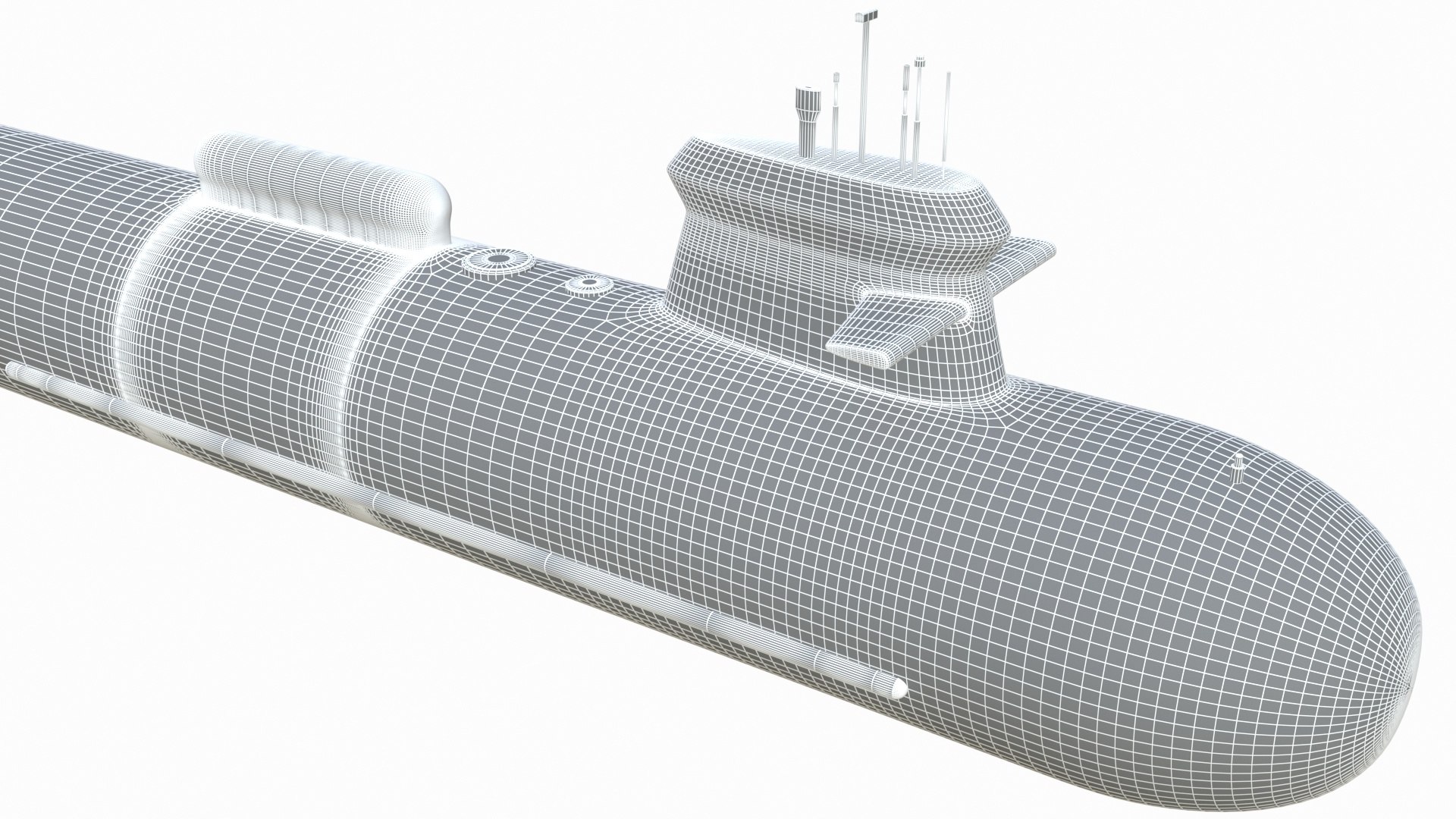 Type 095 Nuclear Submarine 3D Model - TurboSquid 2426228
