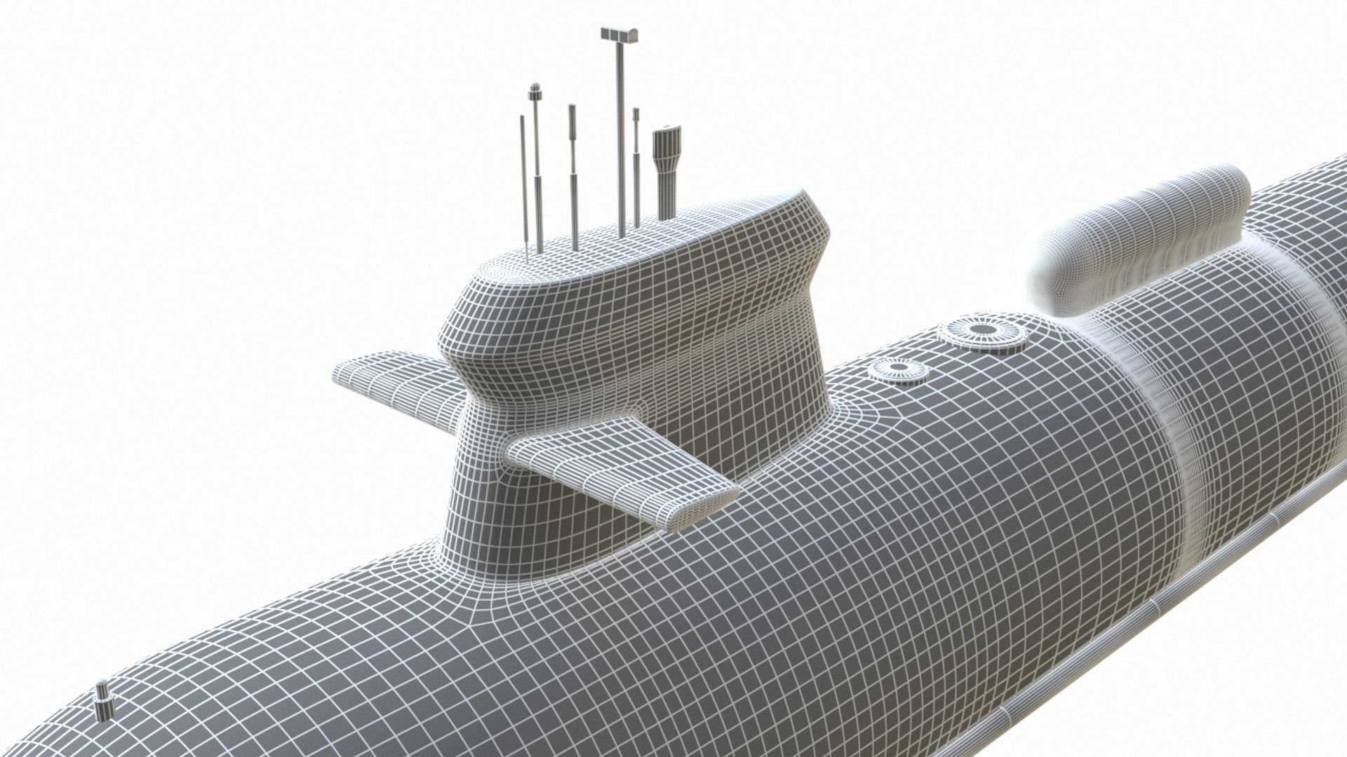 Type 095 Nuclear Submarine 3D Model - TurboSquid 2426228