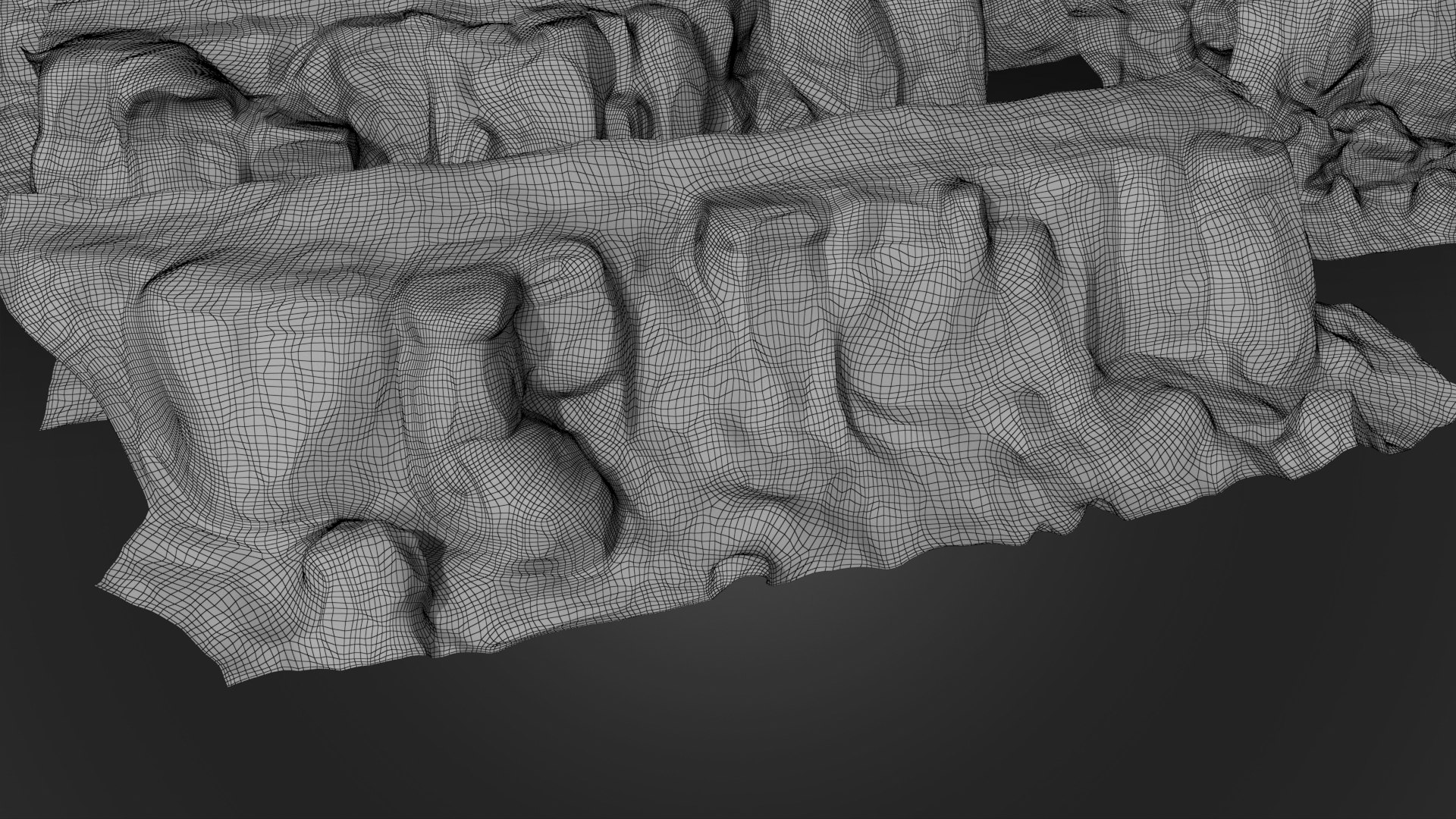 3D Model Cliff Rock 3d Model In Anime Cartoon Style - TurboSquid 2030238