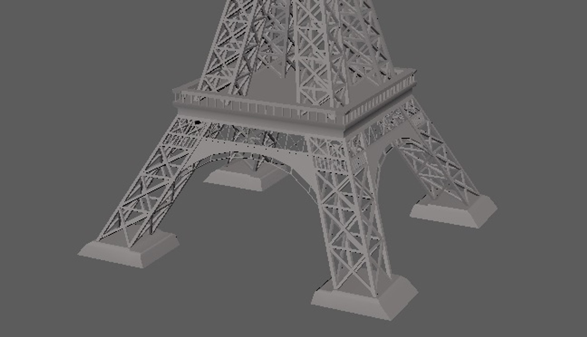 Eiffel Tower 3D Model - TurboSquid 1510804