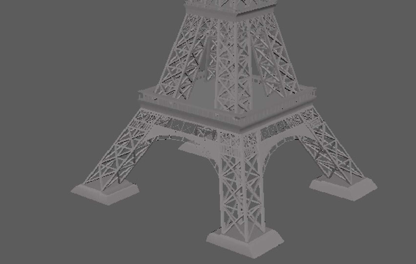 Eiffel Tower 3D Model - TurboSquid 1510804