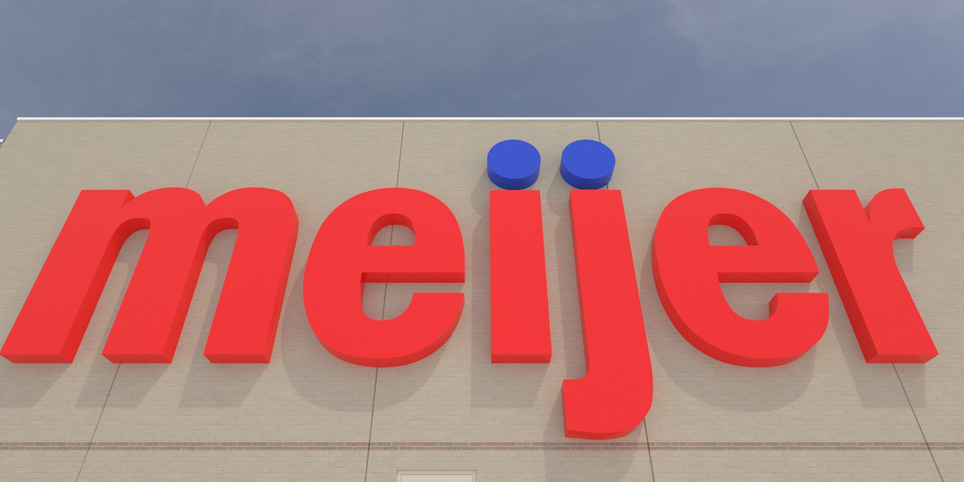Meijer Grocery Store Retail 3D - TurboSquid 1192378