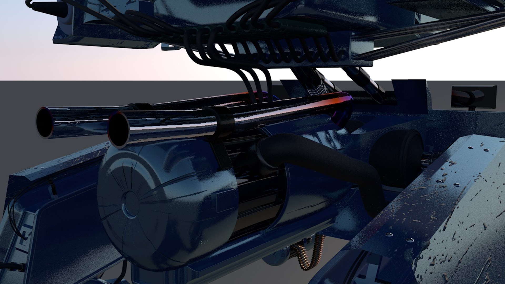3d c4d future robot