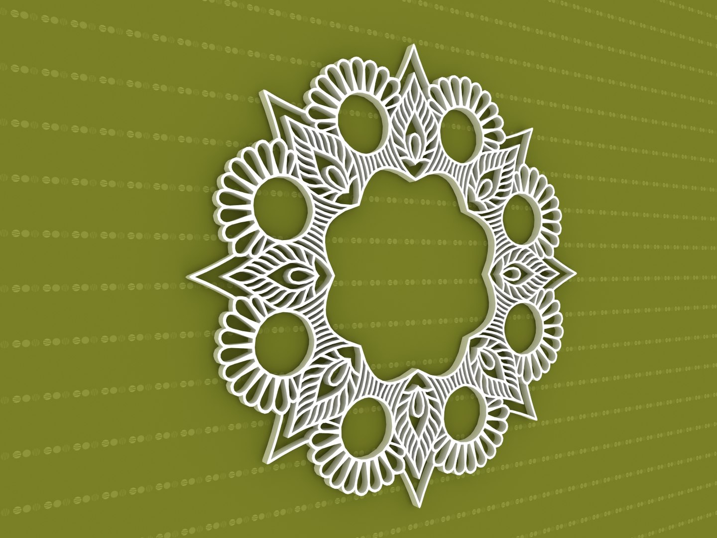 Mandala Cnc 3D Model - TurboSquid 1454969