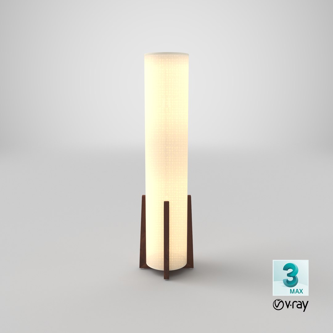 3D Contemporary Floor Light Model - TurboSquid 1284211