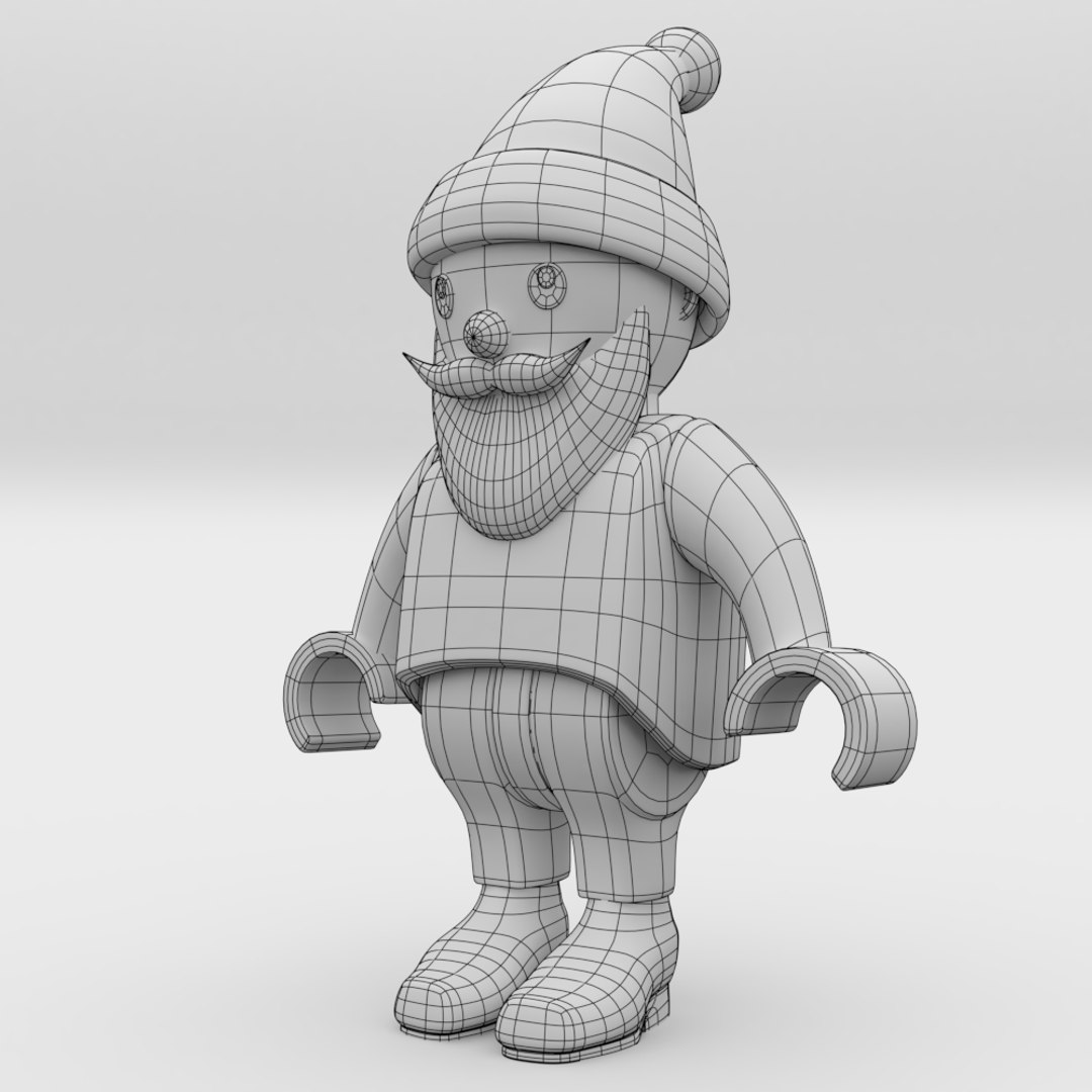 3D santa model - TurboSquid 1480237