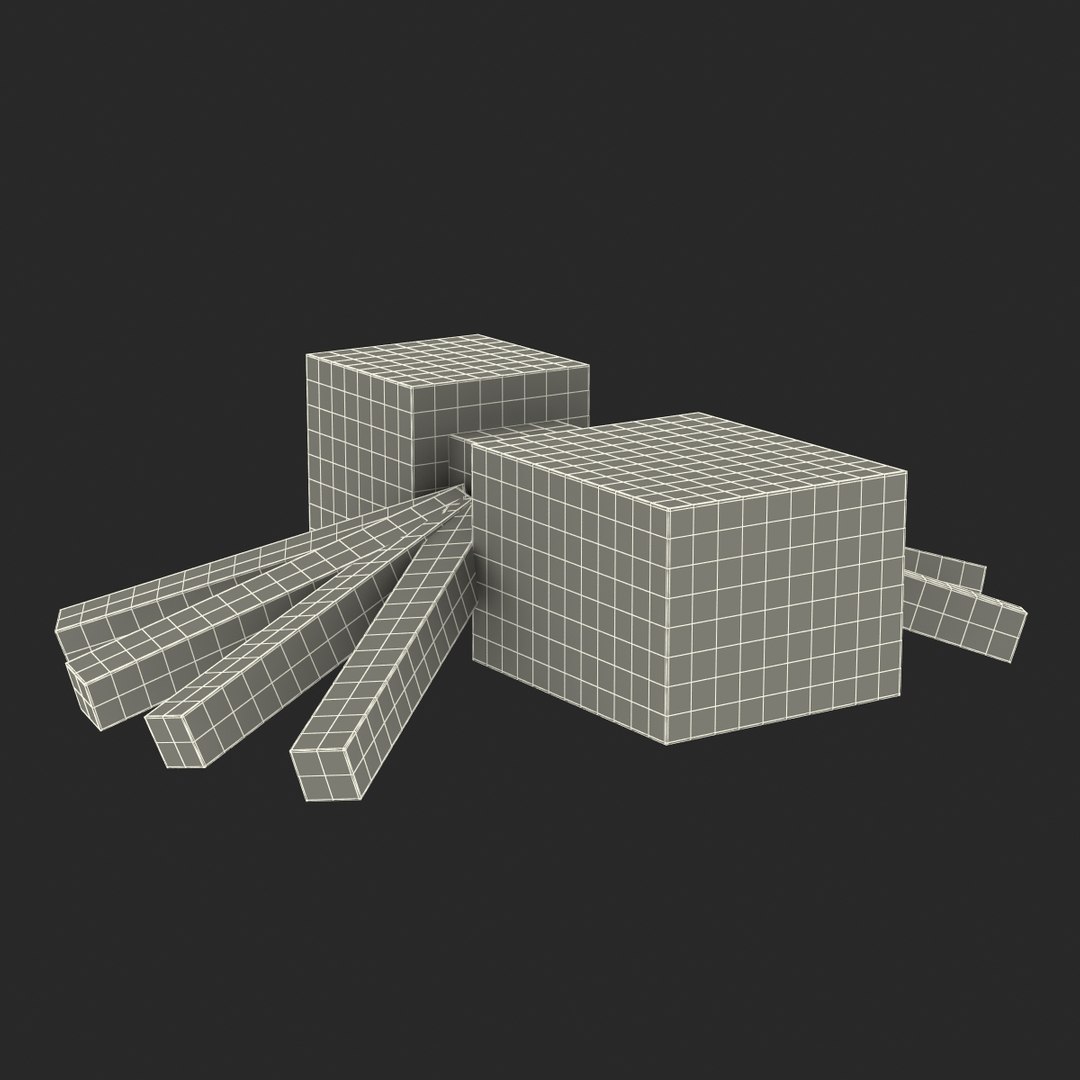 minecraft spider 3d max