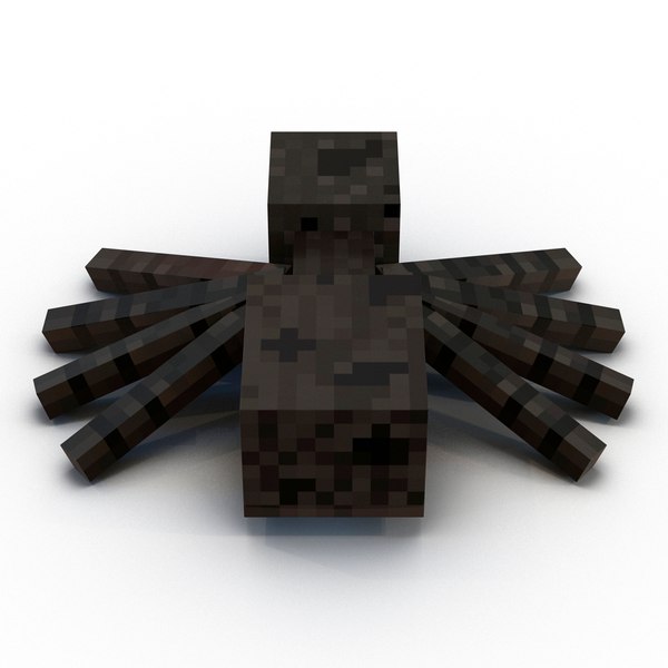 modèle 3D de Araignée Minecraft - TurboSquid 1019717
