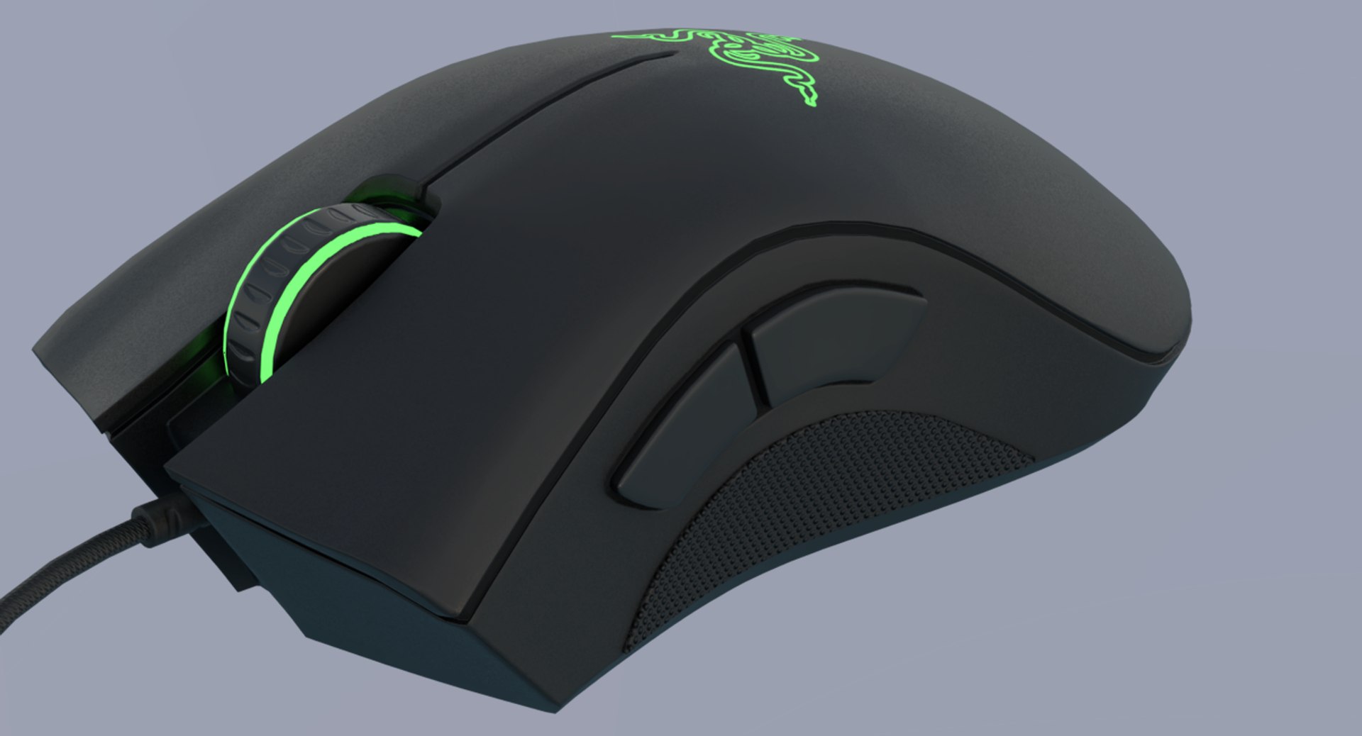 3D Razer Deathadder Chroma - TurboSquid 1310725