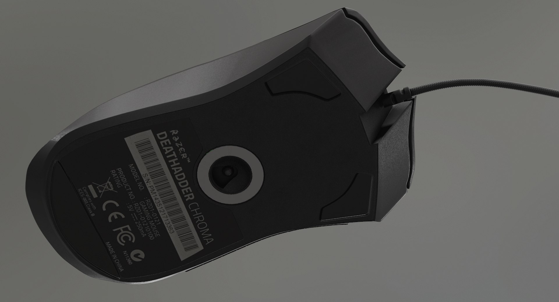 3D Razer Deathadder Chroma - TurboSquid 1310725