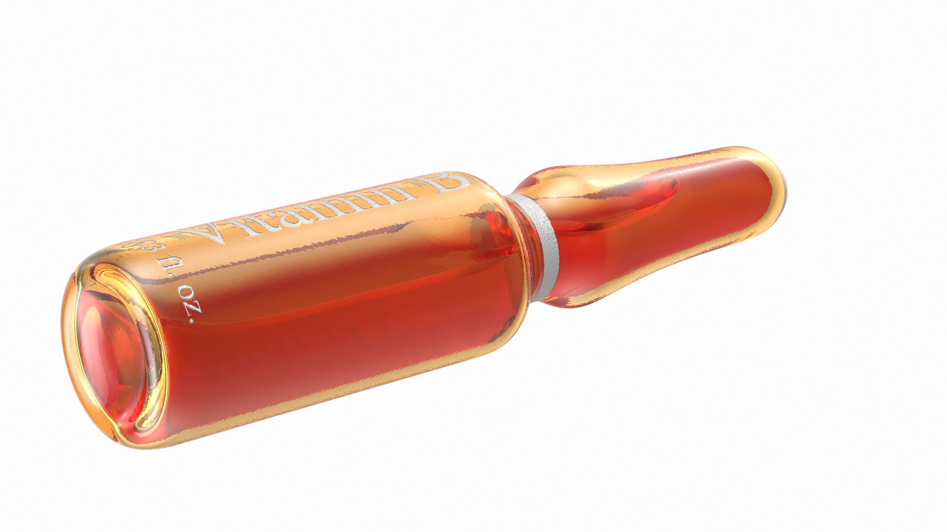 Thiamine B1 1ml Amber 3D Model - TurboSquid 1693690