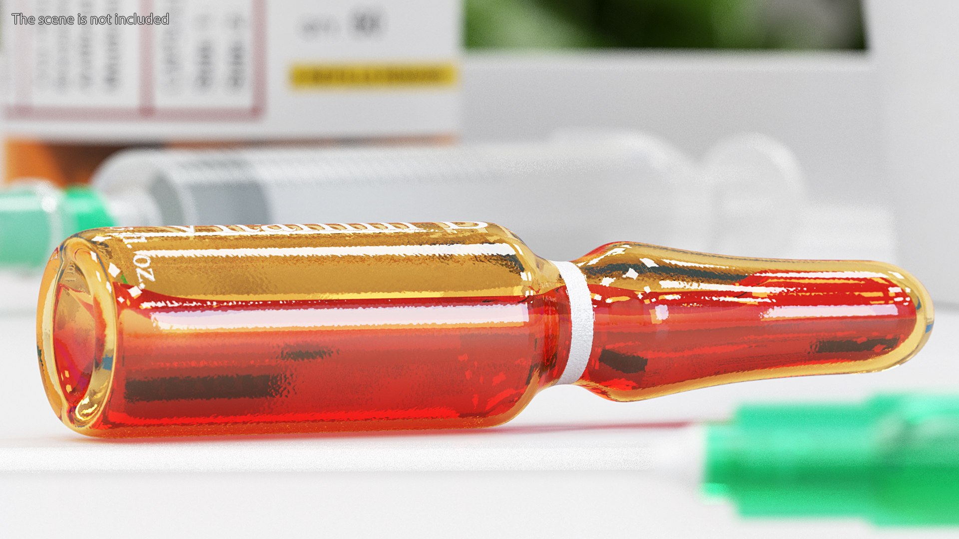 Thiamine B1 1ml Amber 3D Model - TurboSquid 1693690