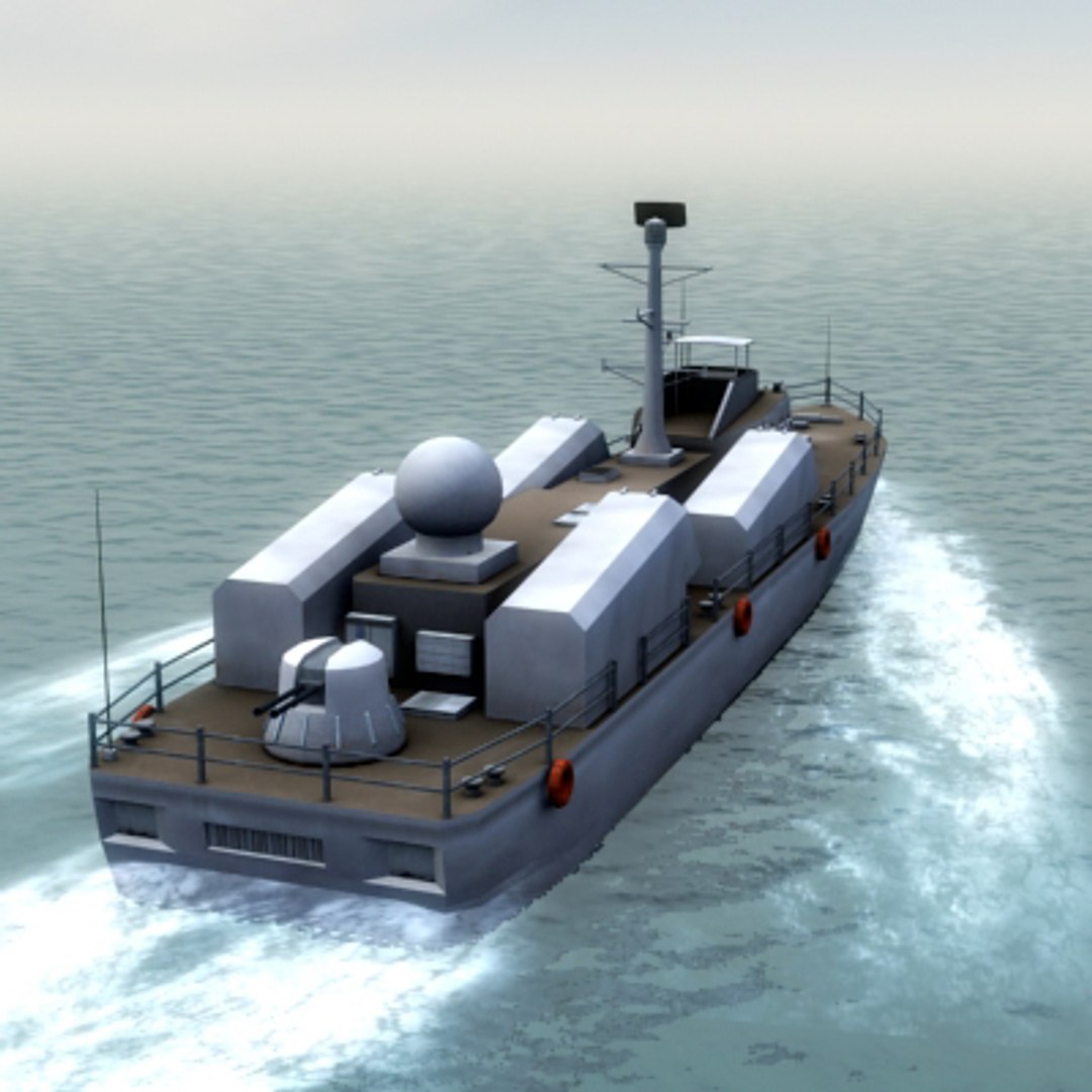 3d Chinese Navy Huangfeng Fac Model