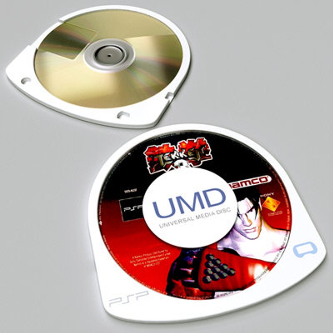 3D Universal Media Disc Umd Model - TurboSquid 1186972