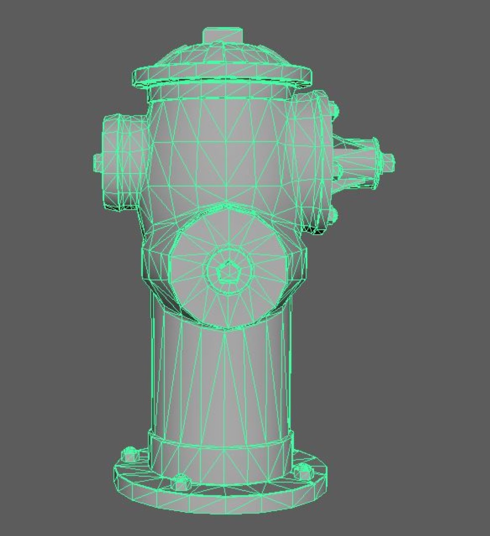 3D Hydrant Model - TurboSquid 1330458