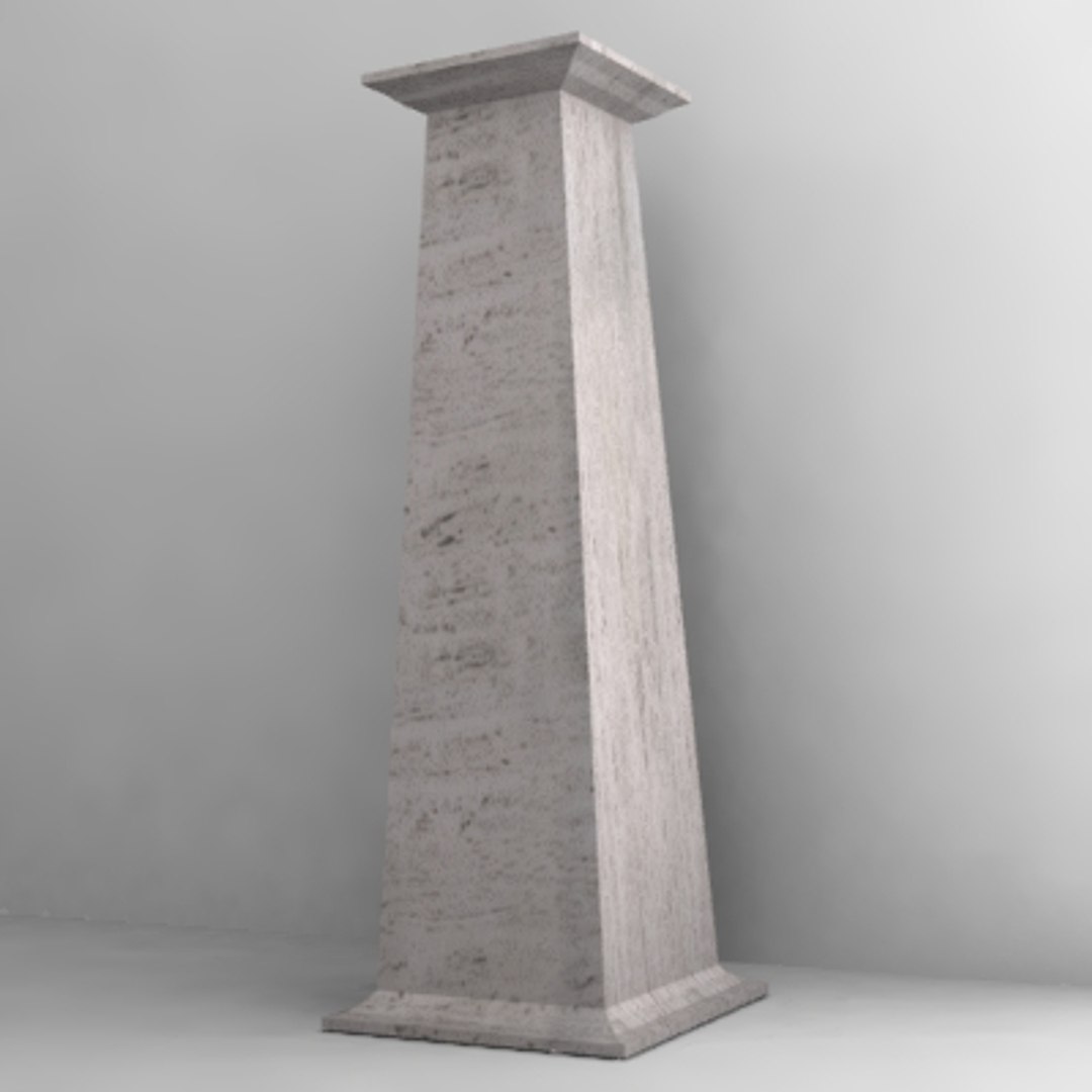 3d Model Column