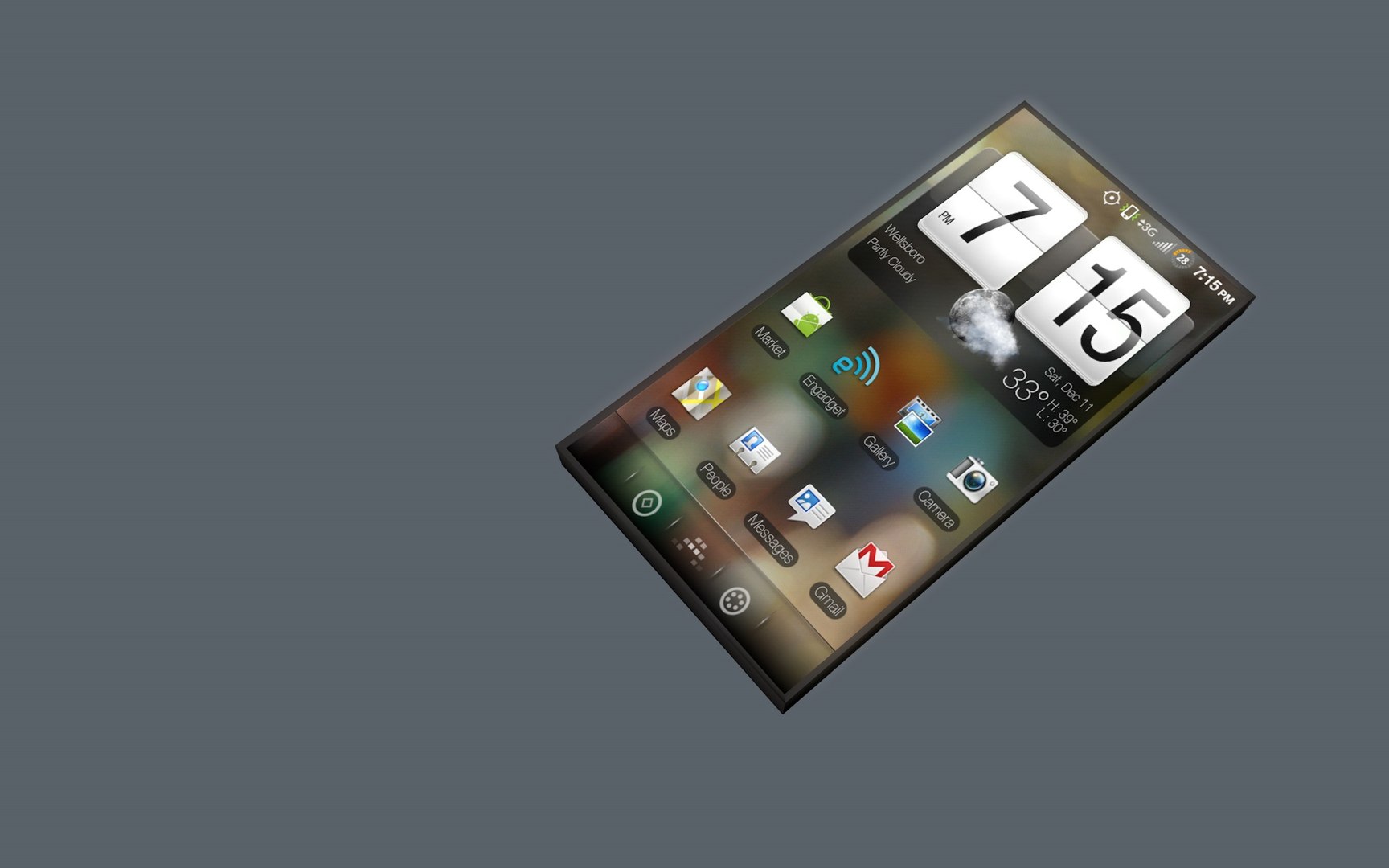 Android Phone 3d Model