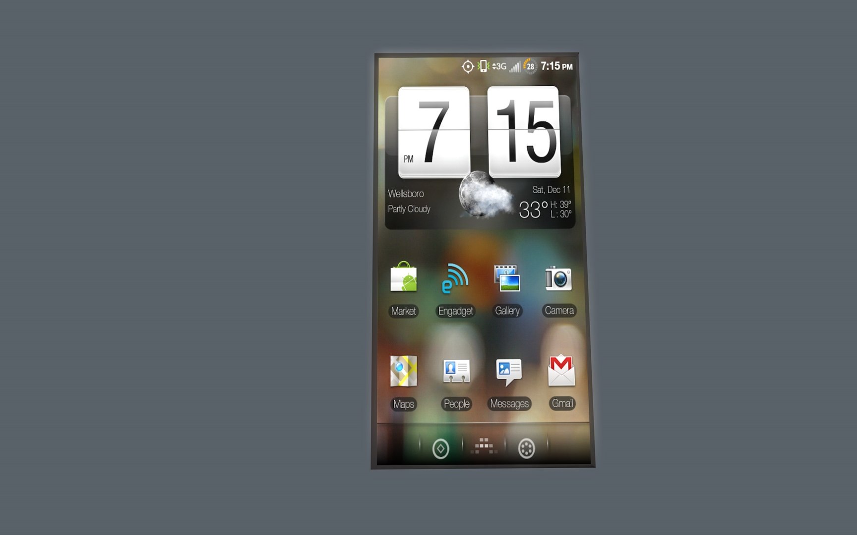 Android Phone 3d Model