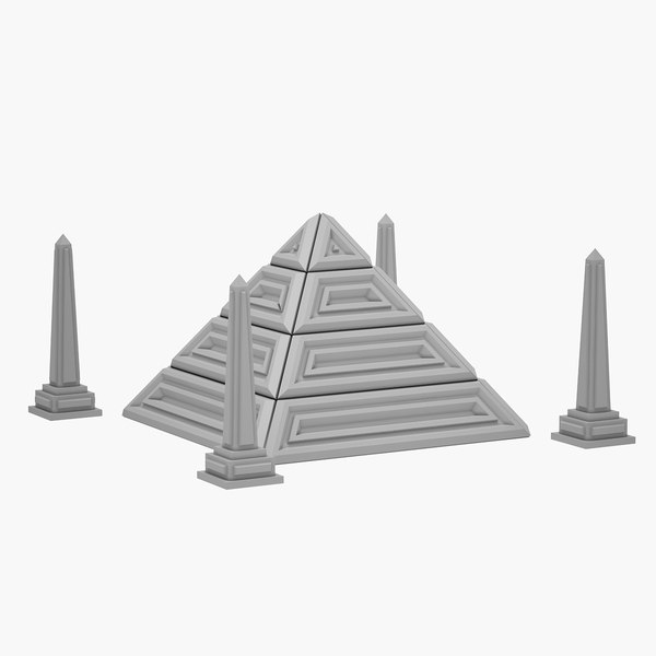 Pyramid 3D Models for Download | TurboSquid