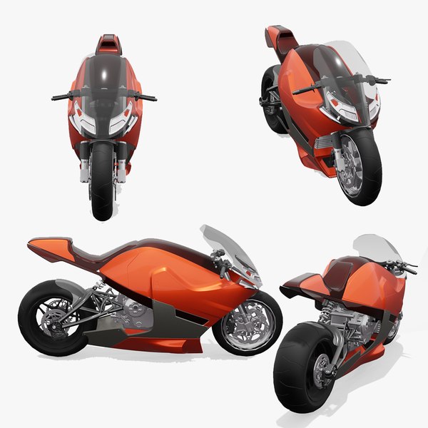 Animated Motorcycle 3D Models for Download | TurboSquid
