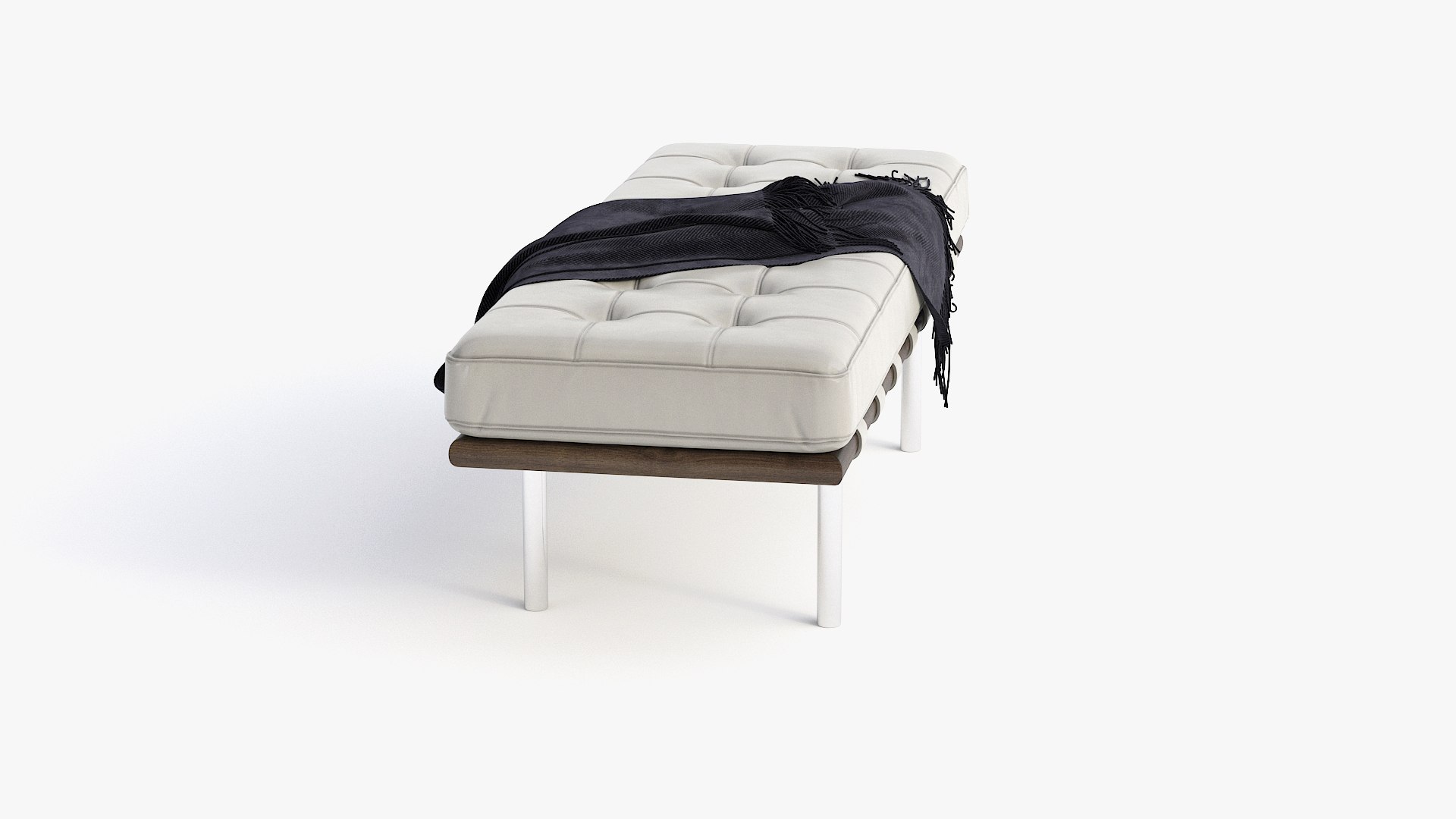 3D Model Barcelona Bench - TurboSquid 1947549