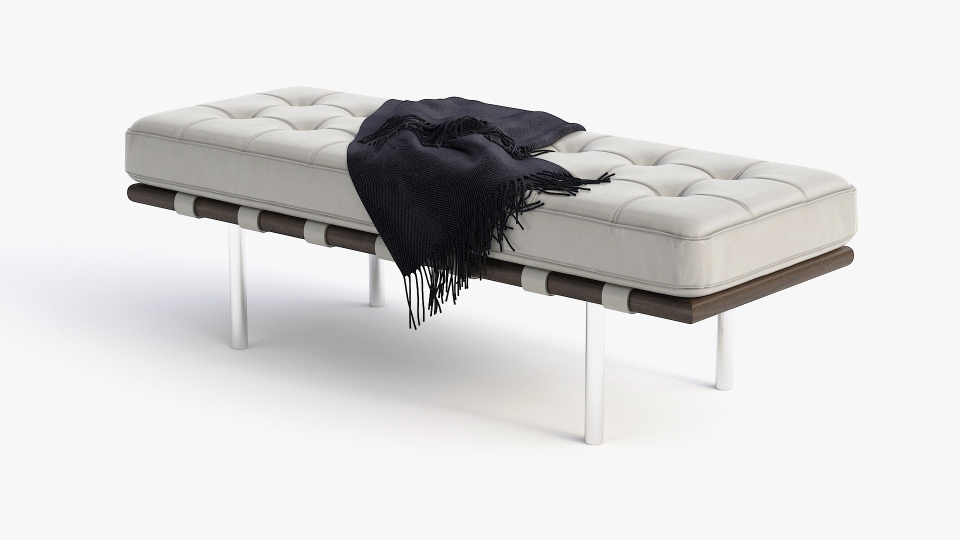 3D Model Barcelona Bench - TurboSquid 1947549