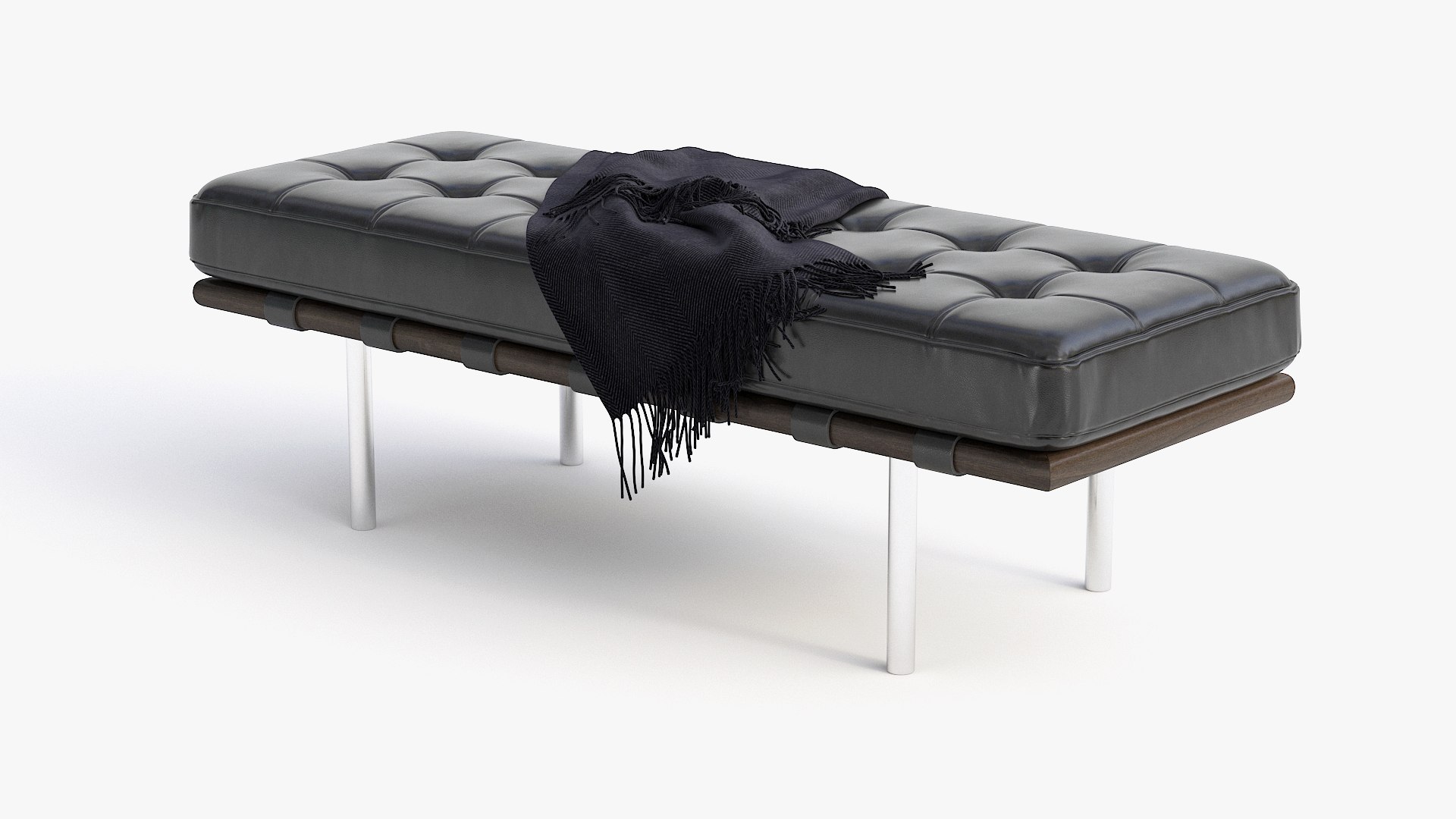 3D Model Barcelona Bench - TurboSquid 1947549