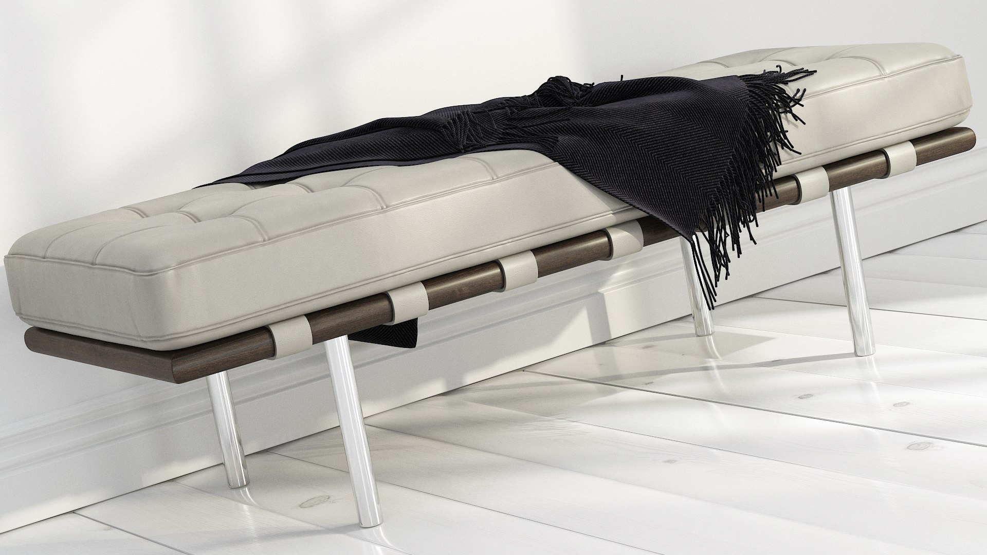 3D Model Barcelona Bench - TurboSquid 1947549