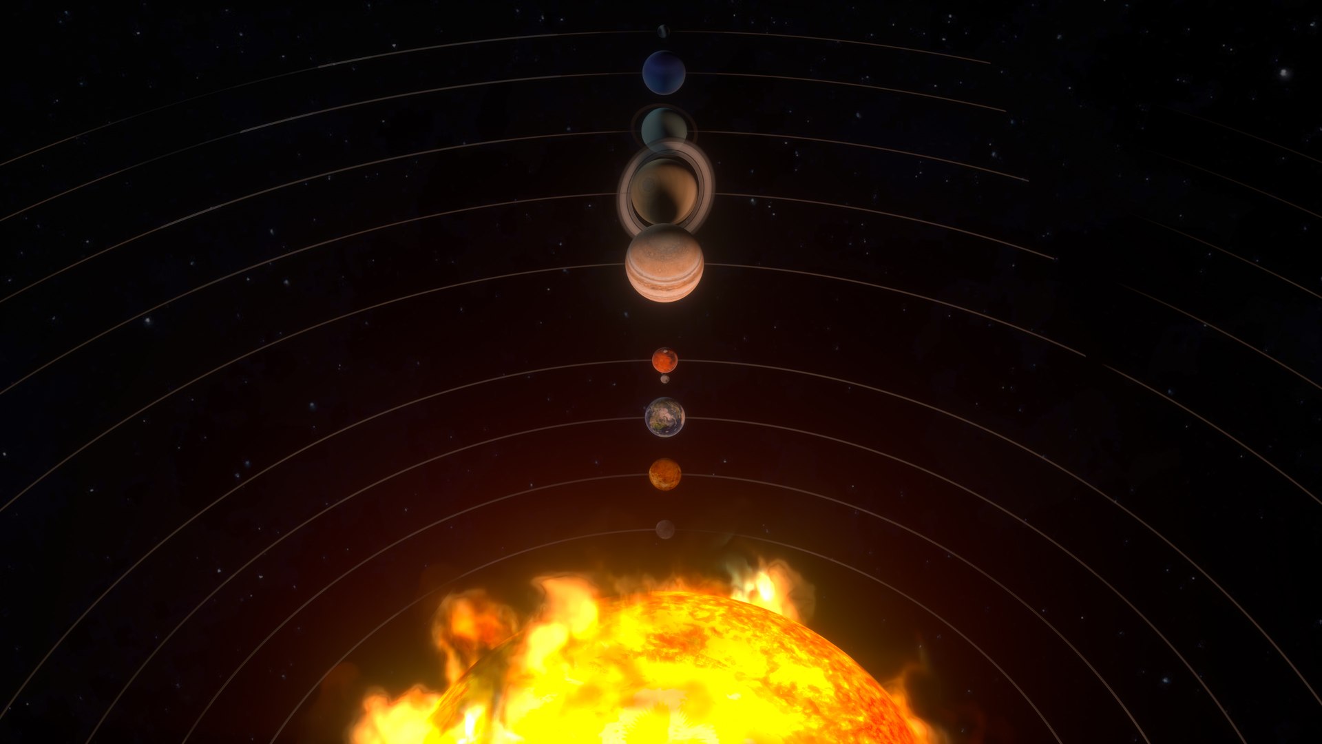 Solar Earth Mercury 3D Model - TurboSquid 1511964