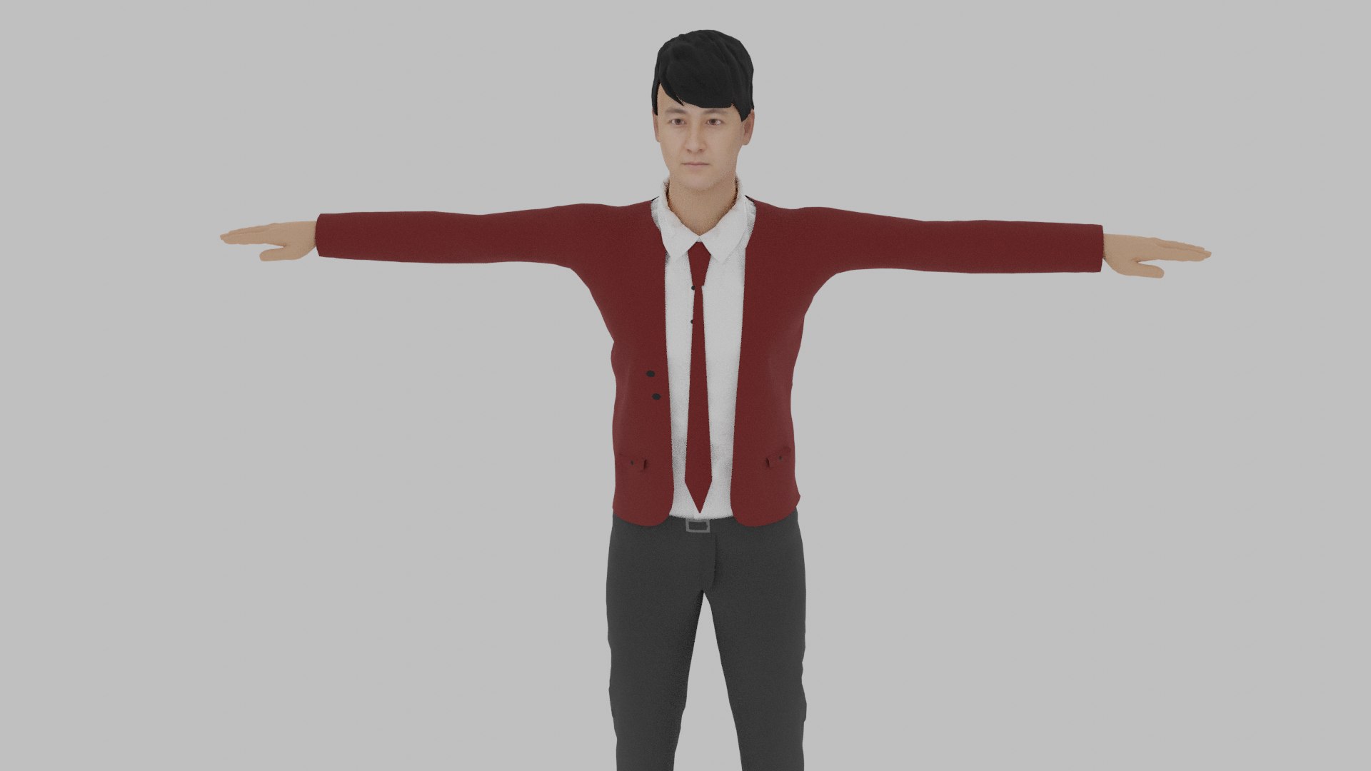 3D High School Student Model - TurboSquid 2021605