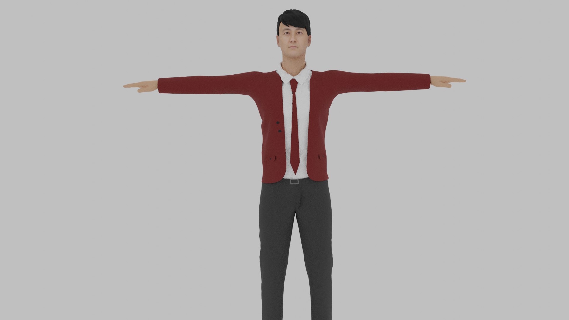 3D High School Student Model - TurboSquid 2021605