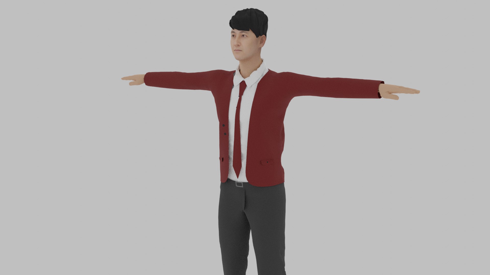 3D High School Student Model - TurboSquid 2021605