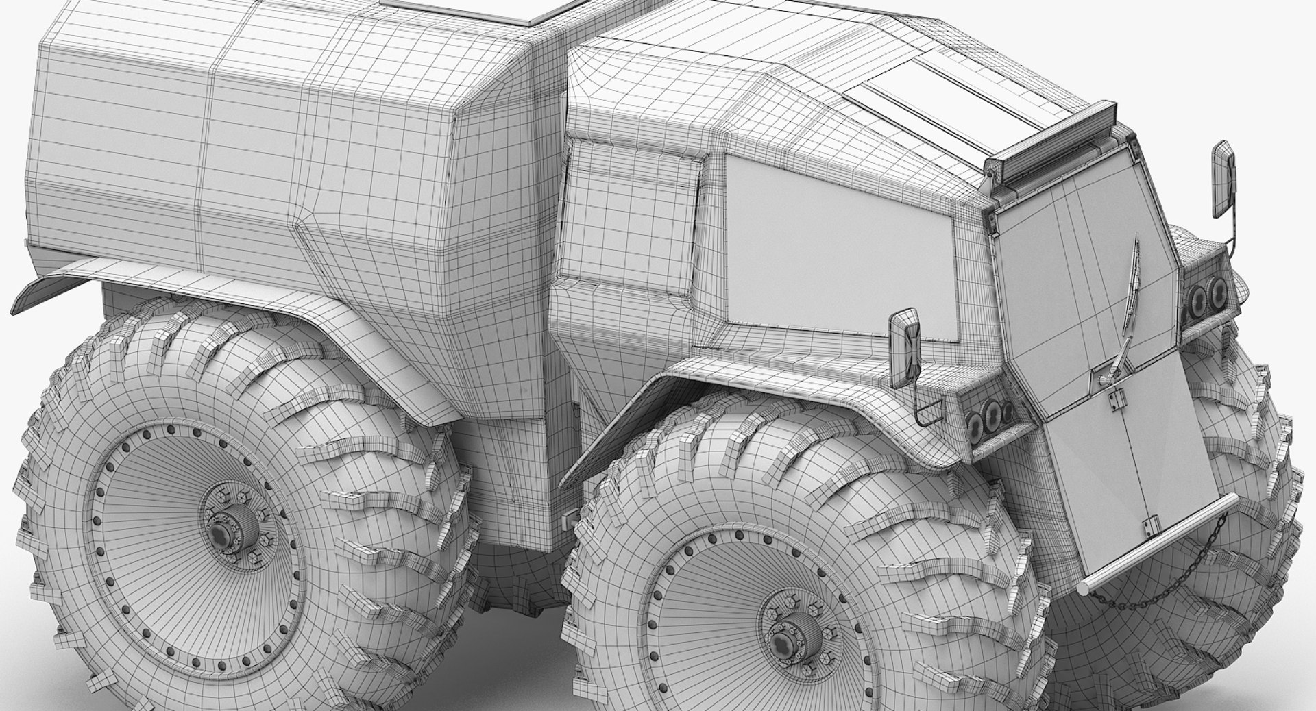 Atv Rover Shatun 3D Model - TurboSquid 1309976