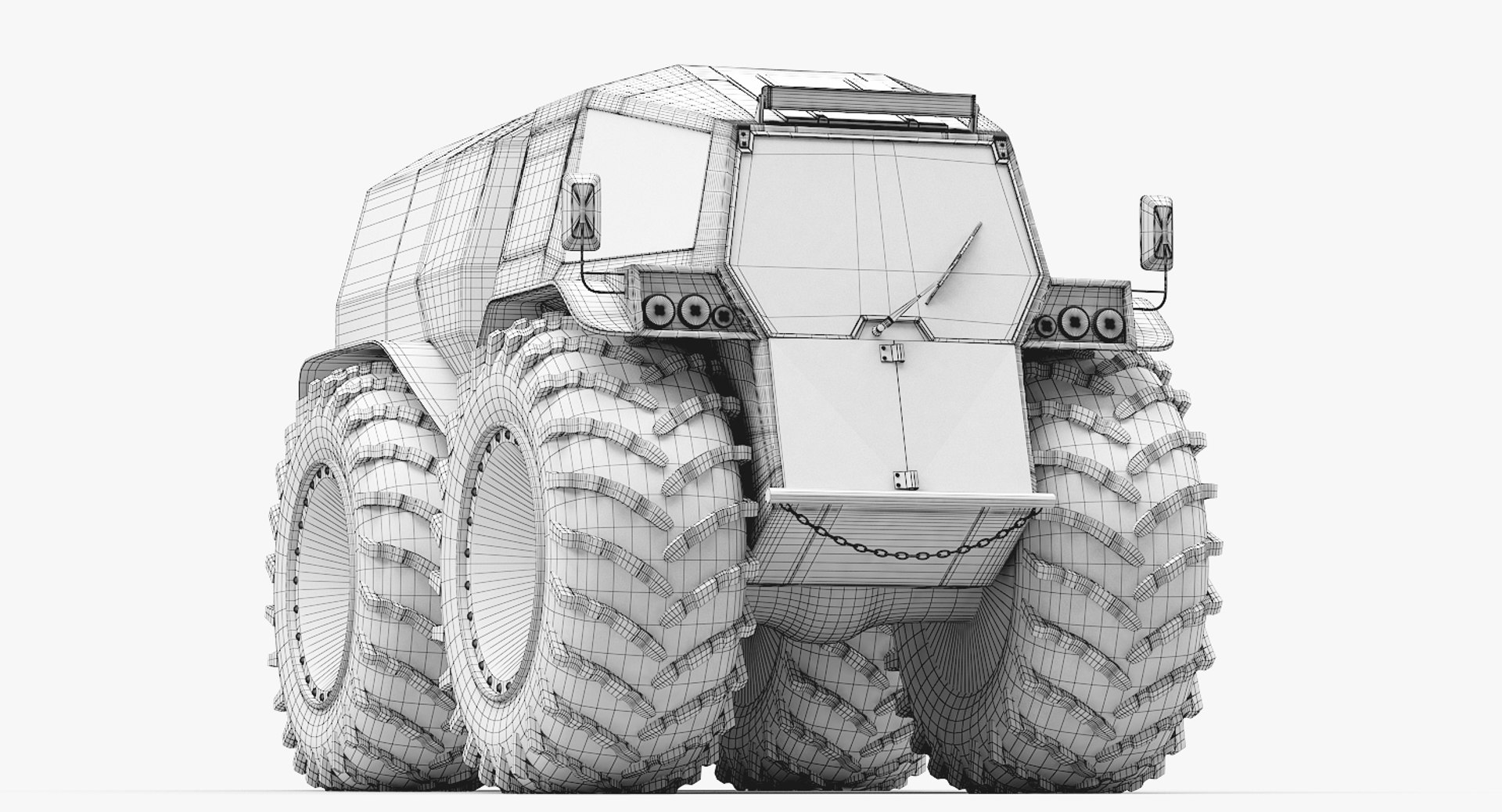 Atv Rover Shatun 3D Model - TurboSquid 1309976