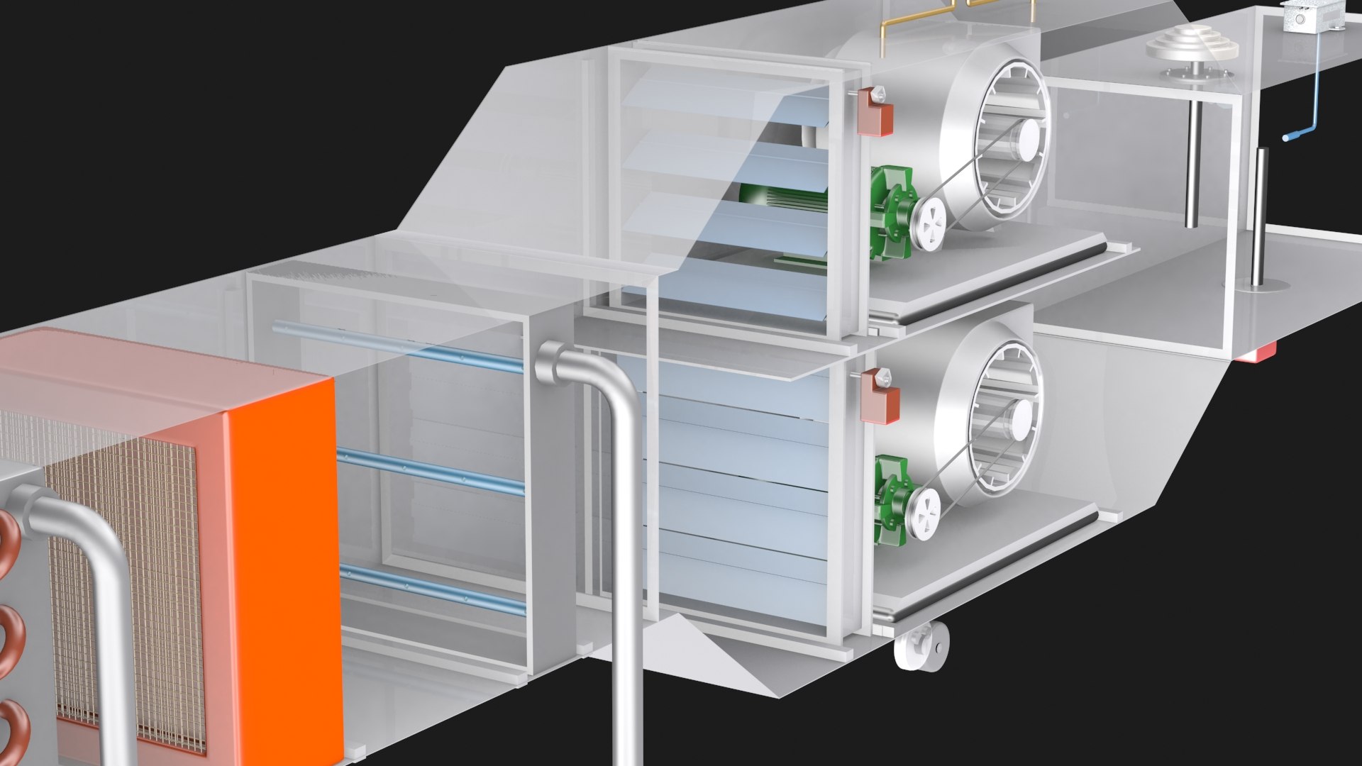 3D Air Handling Unit AHU - TurboSquid 2077481