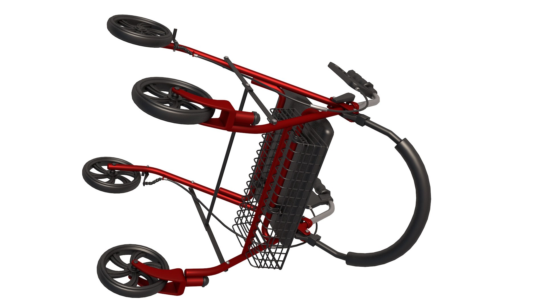 Rollator Walker model - TurboSquid 1981652