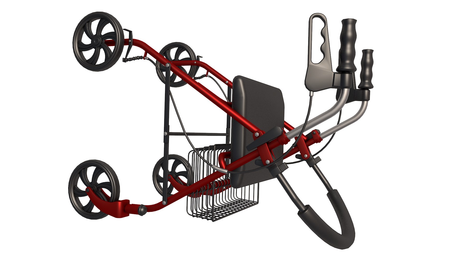 Rollator Walker model - TurboSquid 1981652