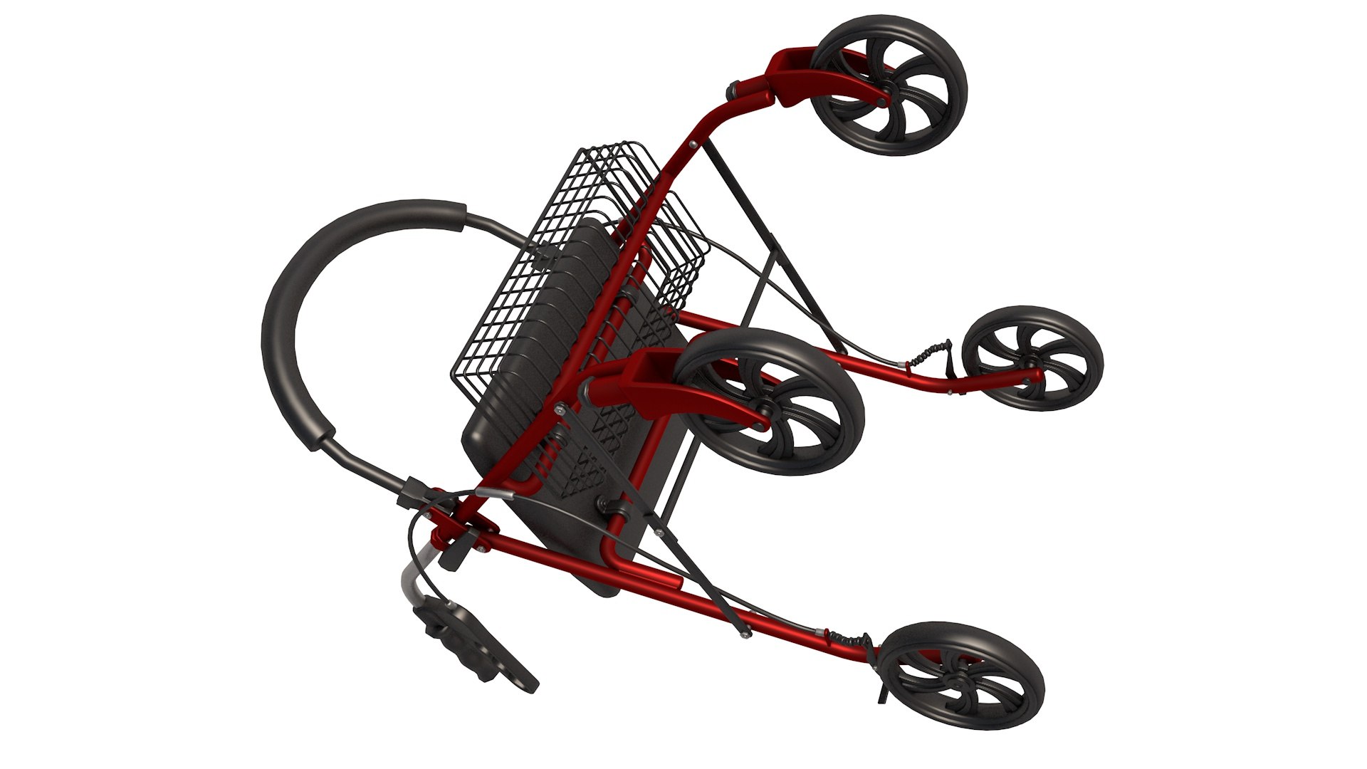 Rollator Walker model - TurboSquid 1981652