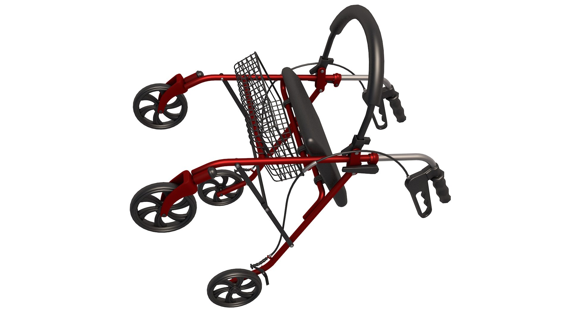 Rollator Walker model - TurboSquid 1981652