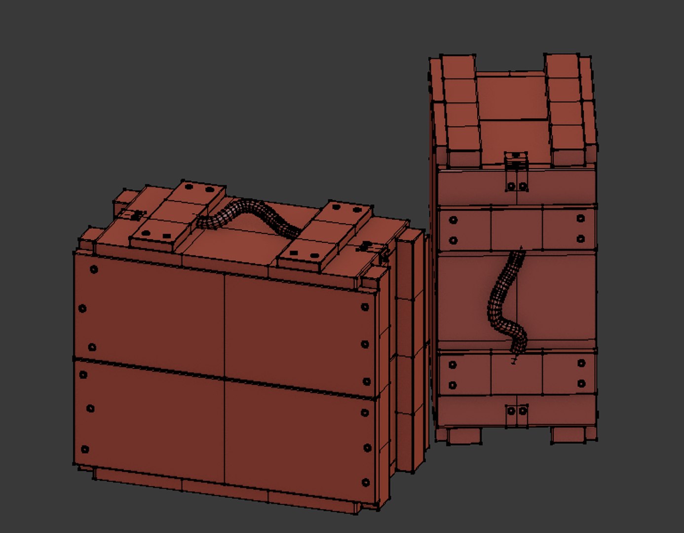 3D Wooden Crate Ww2 - TurboSquid 1472079